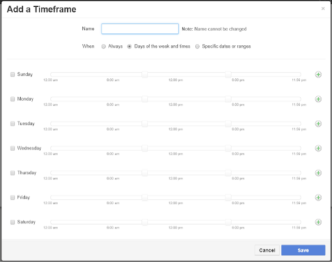Working With Time Frames - Skyway Sweet UC